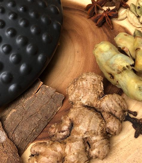 Ginger Tea With Aromatic Spices Guyanese Girl Haitian Soul
