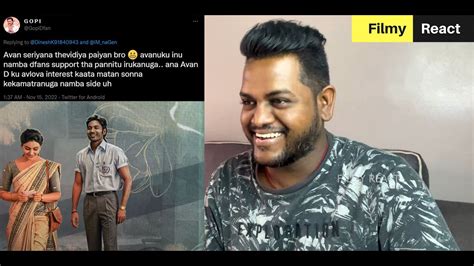 Vaa Vaathi Song REACTION Malaysian Indian SIR Songs Dhanush