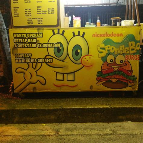 Spongebob Burger Seberang Jaya