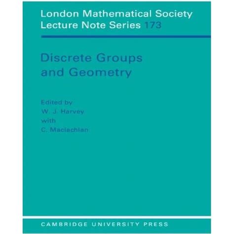 خرید و قیمت دانلود کتاب Discrete Groups And Geometry ترب