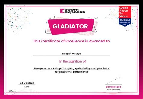 Hi Everyone I Am Excited To Share That I Have Achieved Excellence