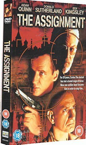 The Assignment Dvd 1997 Uk Aidan Quinn Donald Sutherland Ben Kingsley Claudia