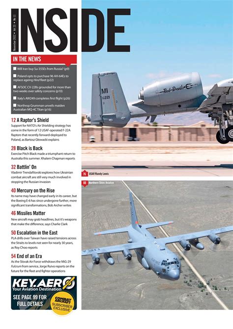 Combat Aircraft Journal Magazine November 2022 Subscriptions Pocketmags