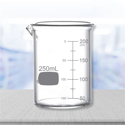Borosilicate Glass Beaker 250 Ml Laboratory Hub