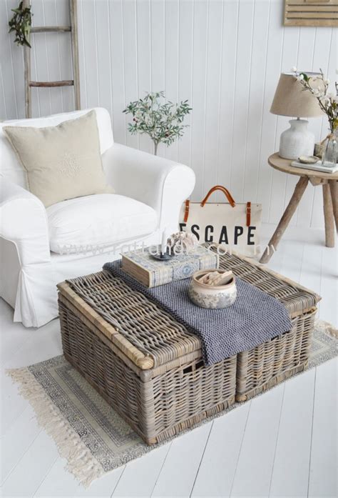 Rattan Multi Use Table With Storage Malaysia Kuala Lumpur Kl
