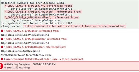 Iphone IOS Objc Class Ref In Error Undefined Symbols For