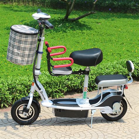 Xe điện Mini E Scooter M250 Gấp Gọn Thiết Kế Mới độc đáo 3 Chỗ Ngồi