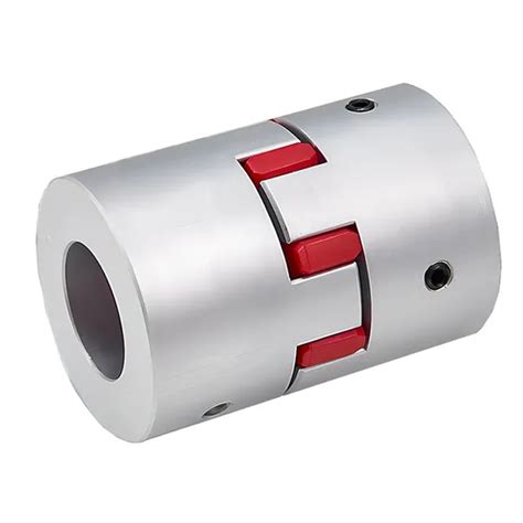 Aluminum Alloy Plum Blossom Coupling Elastic High Torque Transmission