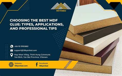Choosing The Best Mdf Glue Types And Professional Tips