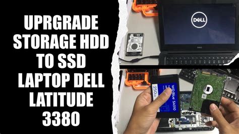 Uprgrade Storage Hdd To Ssd Laptop Dell Latitude Youtube