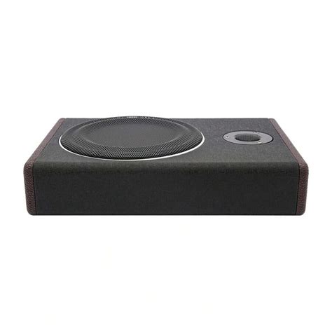 8 200w Rectangular Active Subwoofer Auto Amplified Slim Underseat Car