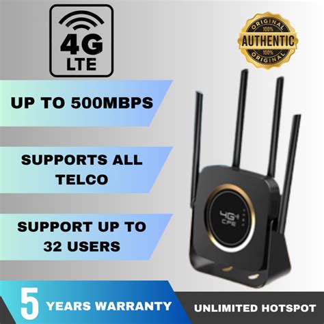 500mbps Modified WIFI Modem Turbo GT910 Router Modified 4G LTE Modem Lan Port Battery Shopee