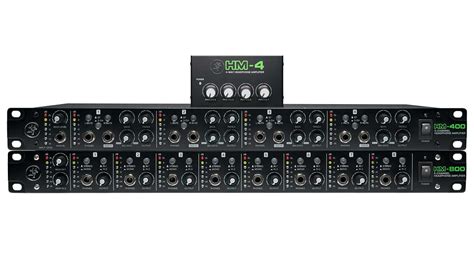 Mackie Launches HM-4, HM-400, And HM-800 Headphone Amps