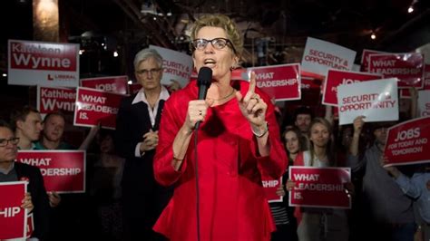 Ontario Election 2014 Wynne Vows To Re Introduce Budget Cbc News