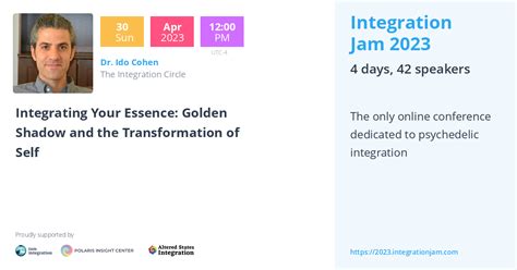 dr ido cohen integration jam 2023