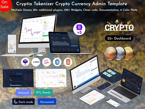 Tokenize Cryptocurrency Admin Templates Bootstrap 5 Ui Kit With Sass