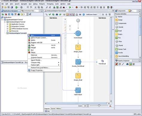 Execute Oracle Bpel Process Using Adf Jsf Pages