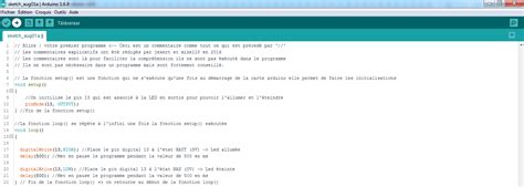 Initiation La Programmation Arduino Blink