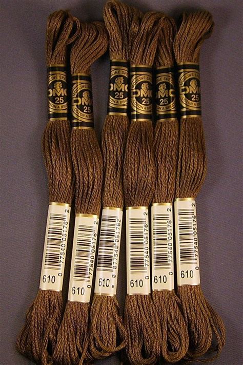 Items Similar To Drab Brown Dmc Floss On Etsy