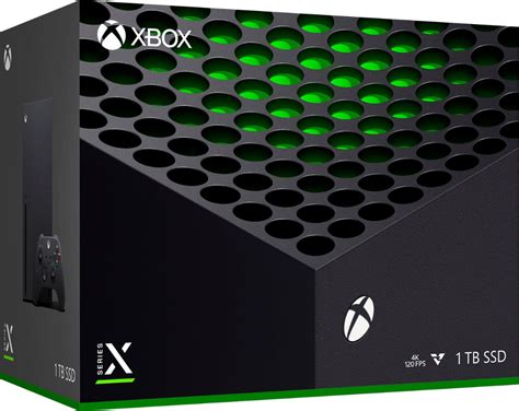 Microsoft Xbox Series X 1TB Console Black RRT 00001 Best Buy