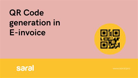Qr Code In An E Invoice Purpose Applicability And Verification