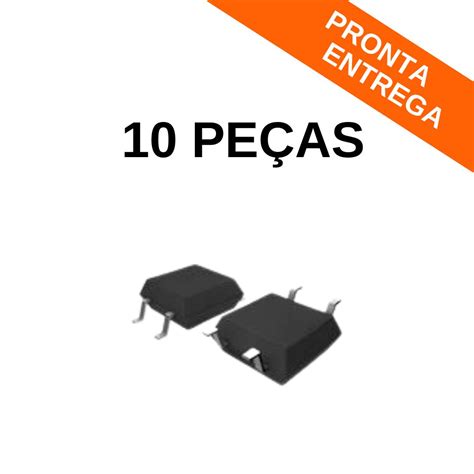 Kit 10 Peças Circuito Integrado AQY282S SOP 4 SMD Circuitos