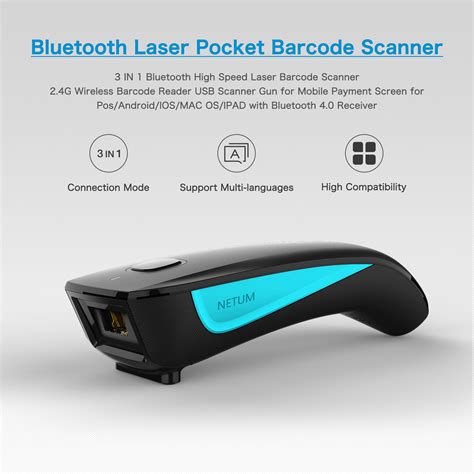 China 1d Bluetooth Barcode Scanner Manufacturers