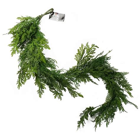 140cm Artificial Hanging Trailing Fern Garland Plant Garden Equipment