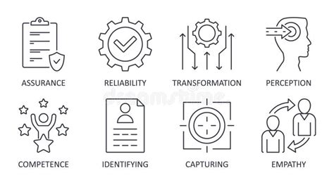 Vector Responsiveness Icons Editable Stroke Line Icon Set Simple