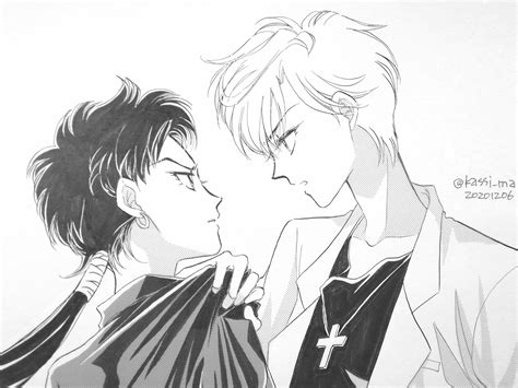 Haruka And Seiya 💙 👉artist Sailor Moon Philippines Facebook