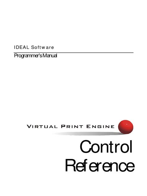 Vpe Control Reference Pdf Pdf Trademark Software