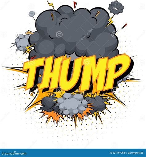 Thump Comic Text Stock Photo CartoonDealer 22429710