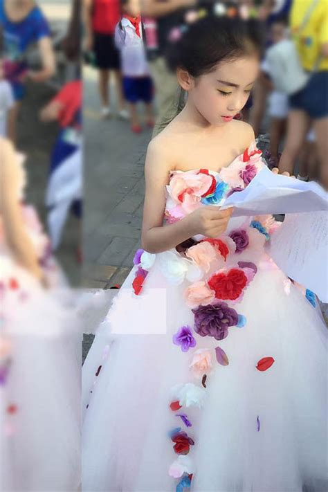 Cloud Flower Girl Dresseswedding Party Dressesprincess Girl Dresses