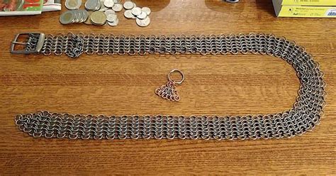 Titanium Chainmail Belt Finished Imgur