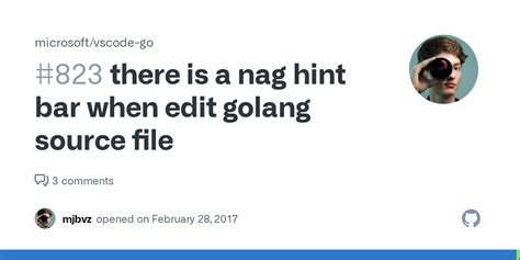There Is A Nag Hint Bar When Edit Golang Source File Issue 823