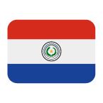 Bandera Paraguay Emoji On Toss Face February