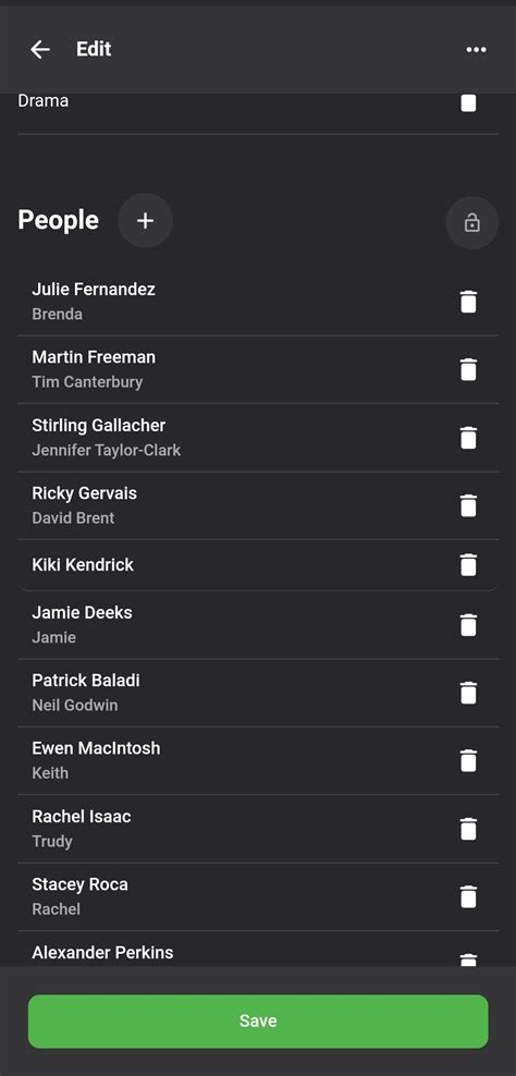 Sorting Casts Crews Order Manually From Edit Metadata Option