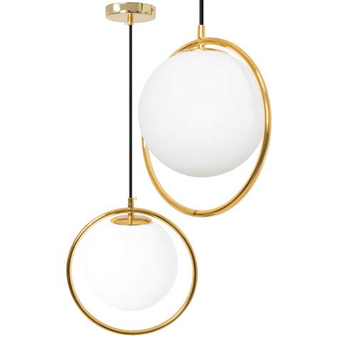 Lampa Sufitowa Nowoczesna Gold Z Ota E Kule Sklep Brw