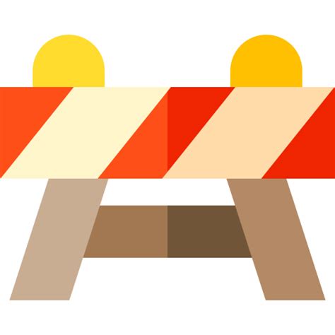 Barrier Basic Straight Flat Icon