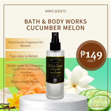 Cucumber Melon Perfume Oilbased 85ml Perfume For Women Lazada Ph