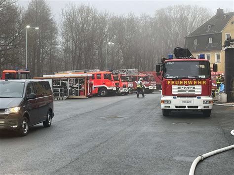 Brand in Firma Schaden in Millionenhöhe