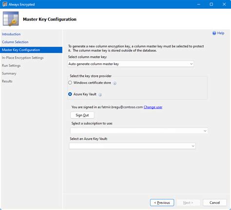 tutorial getting started with always encrypted sql server