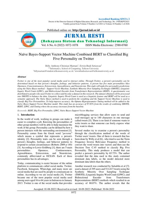 pdf naïve bayes support vector machine combined bert to classified