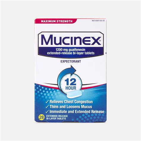 Fsa Eligible Mucinex Maximum Strength 12 Hour Chest Congestion