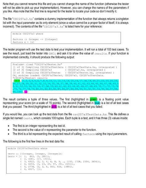 In This Assignment You Are Going To Write A Haskell Chegg