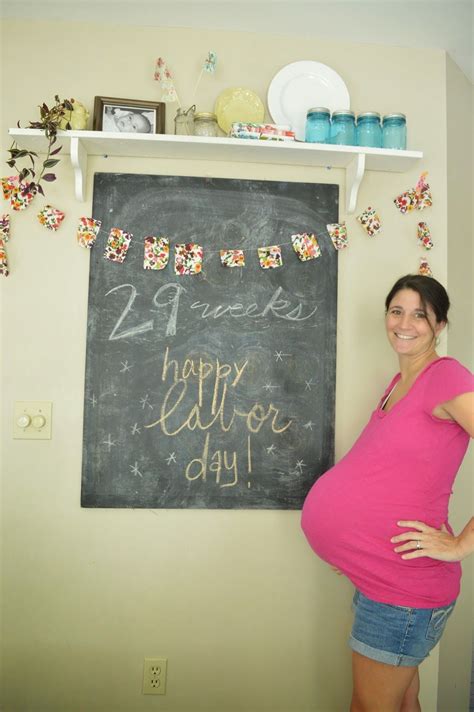 Twin Talk Blog Bump Day 29 Week Gallery Twin Pregnancy Belly