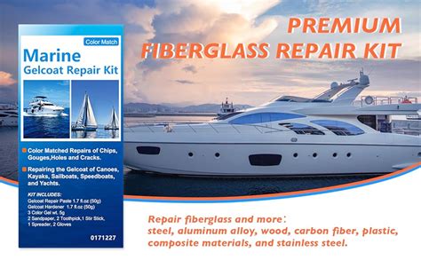 Gel Coat Repair Kit For Boatscolor Match Marine