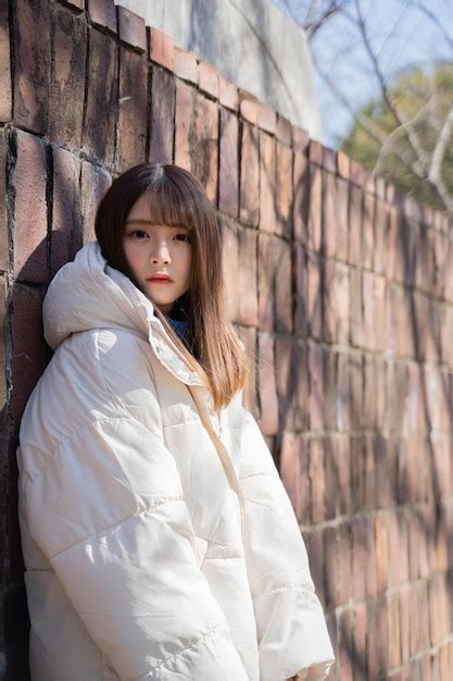 Hermosa Modelo Japonesa Foto Premium