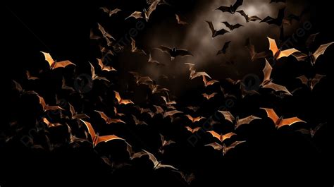 Flying Bats Wallpaper