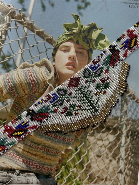 Стрічковий гердан — ціна 900 грн у каталозі Кольє і намиста Купити аксесуари за доступною ціною